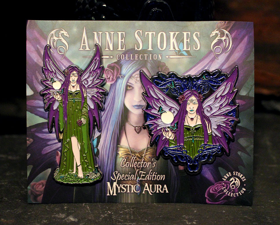 Mystic Aura by Anne Stokes, Collector's Special Edition Pin Set – FairyPuzzled