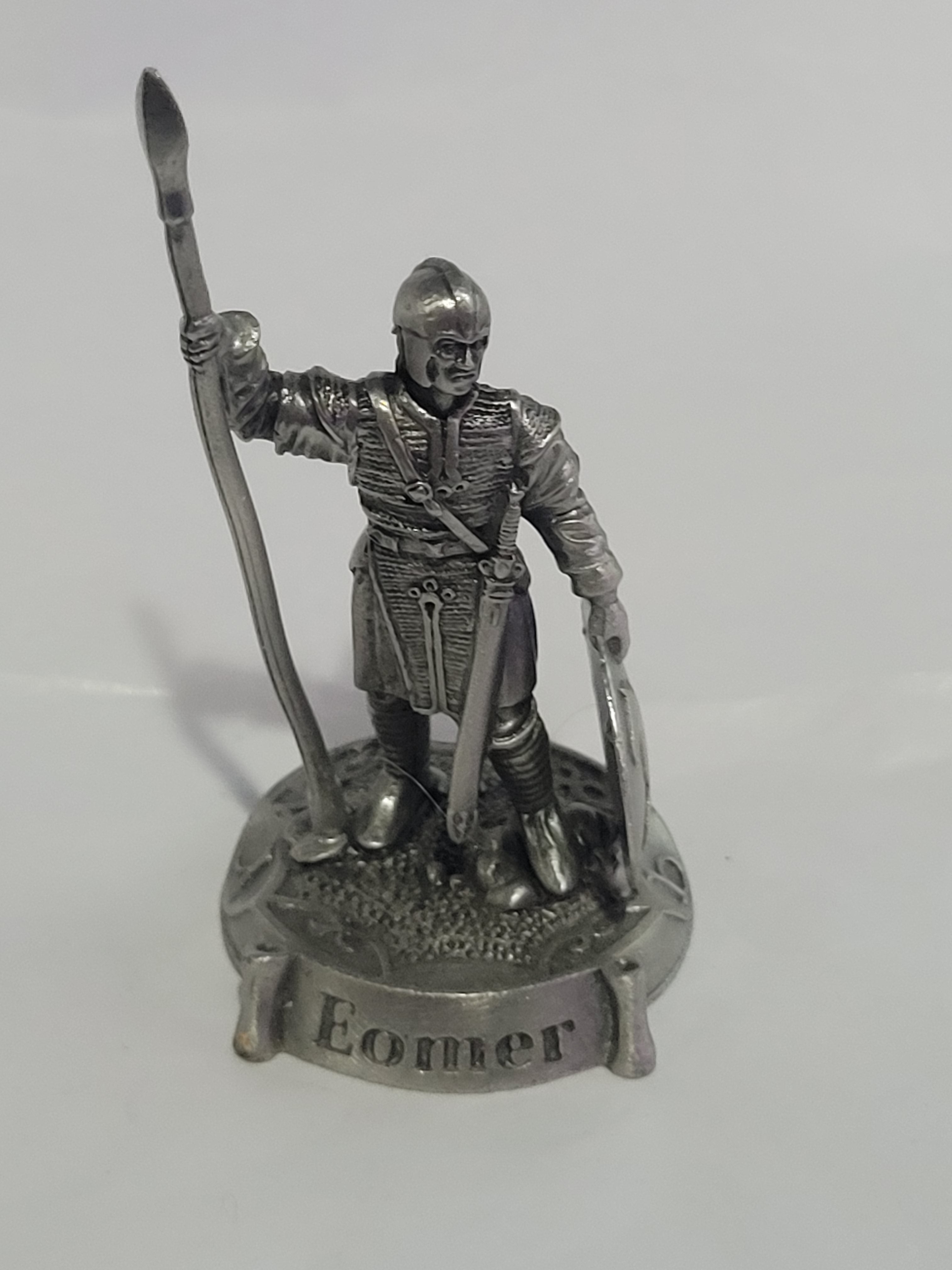 Eomer from the Lord of the Rings by Rawcliffe, Pewter Figurine ...