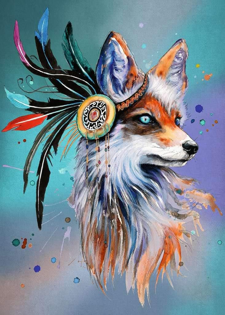 Spirit Fox by Pixie Cold, 1000 Piece Puzzle – FairyPuzzled
