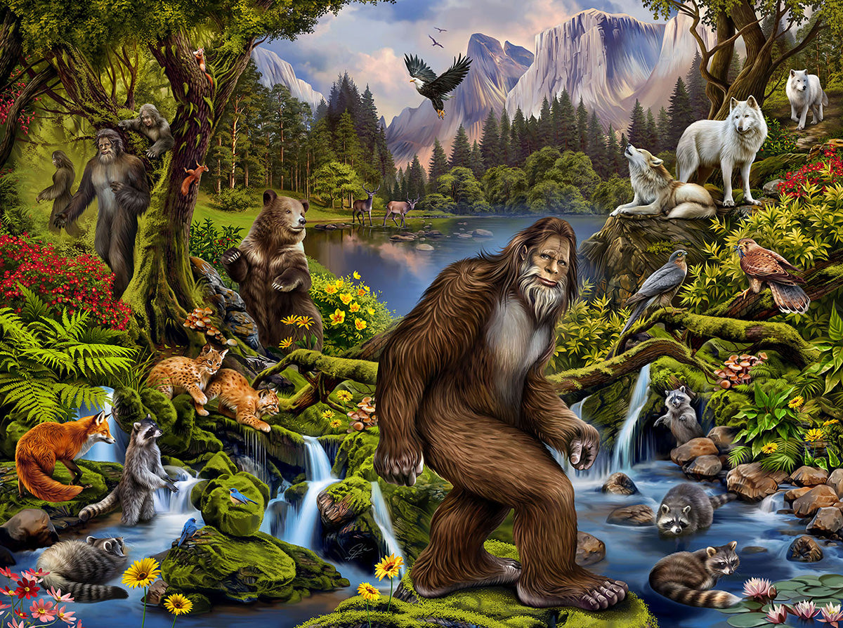 King of the Forest by Eva Nikolskaya, 1000 Piece Puzzle