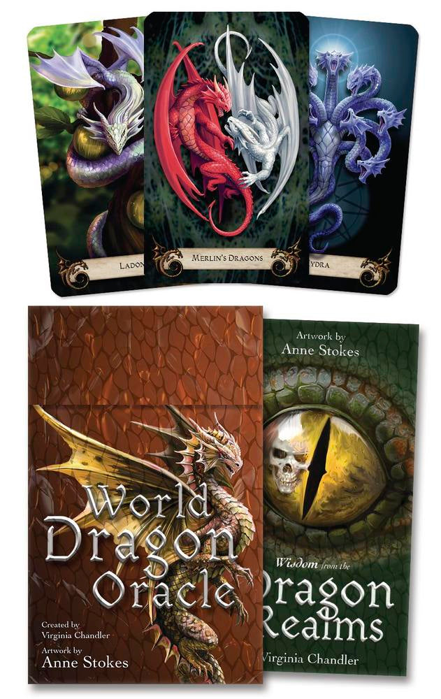 World Dragon Oracle by Virginia Chandler & Anne Stokes, Oracle Cards – FairyPuzzled
