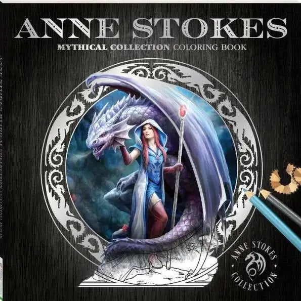 Anne Stokes: Mythical Collection Coloring Book – FairyPuzzled