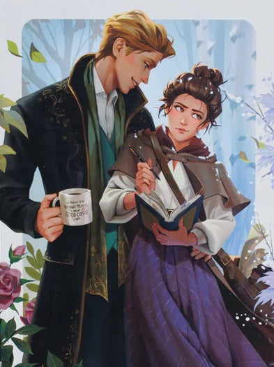 Faerie Fieldwork Keepsake Puzzle | Emily Wilde Art by Nikittysan, 250 ...