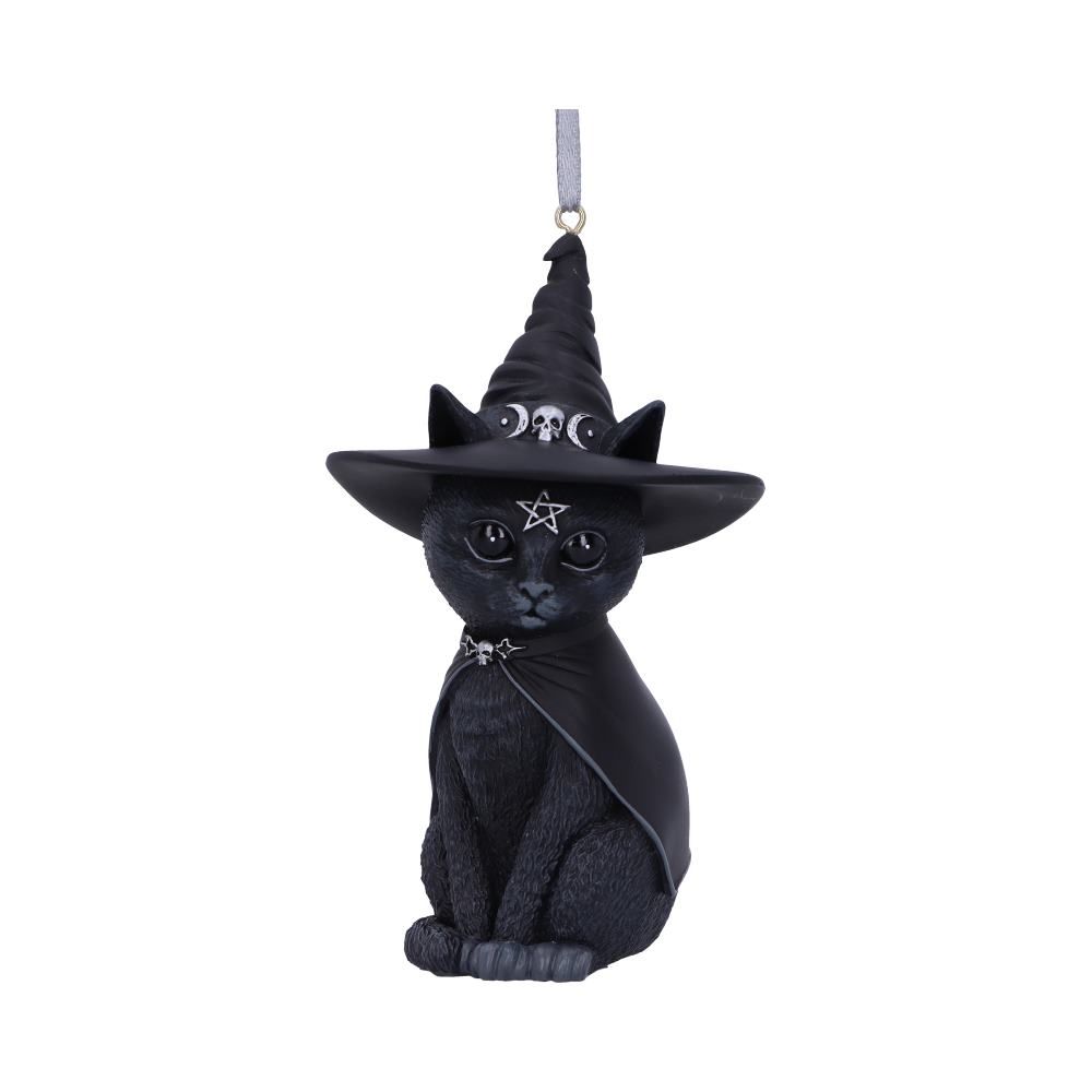 Purrah Black Witch Cat Hanging Decorative Ornament – FairyPuzzled